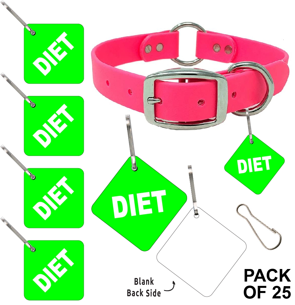- "Diet" Alert Tag - Pack of 25 #Alert - Diet